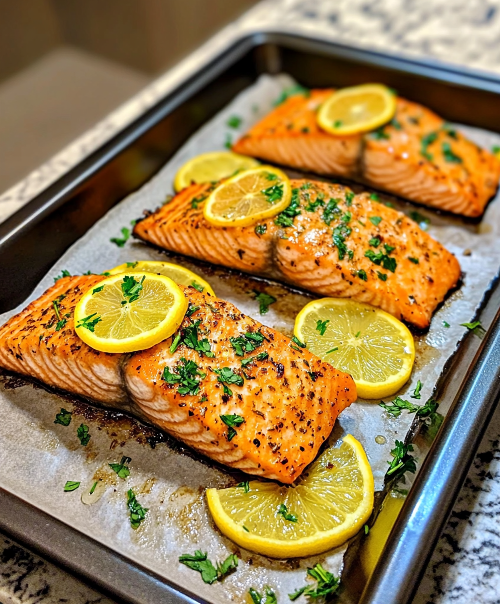 Lemon Herb Baked Salmon: A Delicious and Healthy Recipe - Lora Chef