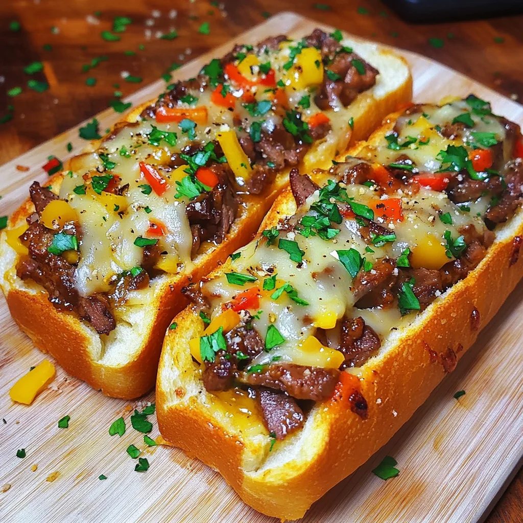 Cheesesteak-Stuffed Garlic Bread: A Recipe for Unforgettable Flavor ...