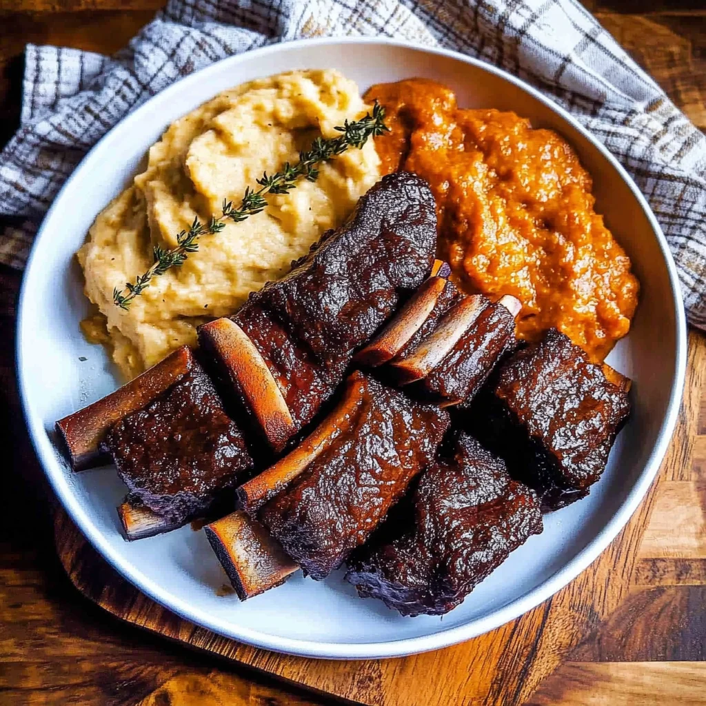 Super Tender Crockpot Beef Short Ribs - Lora Chef