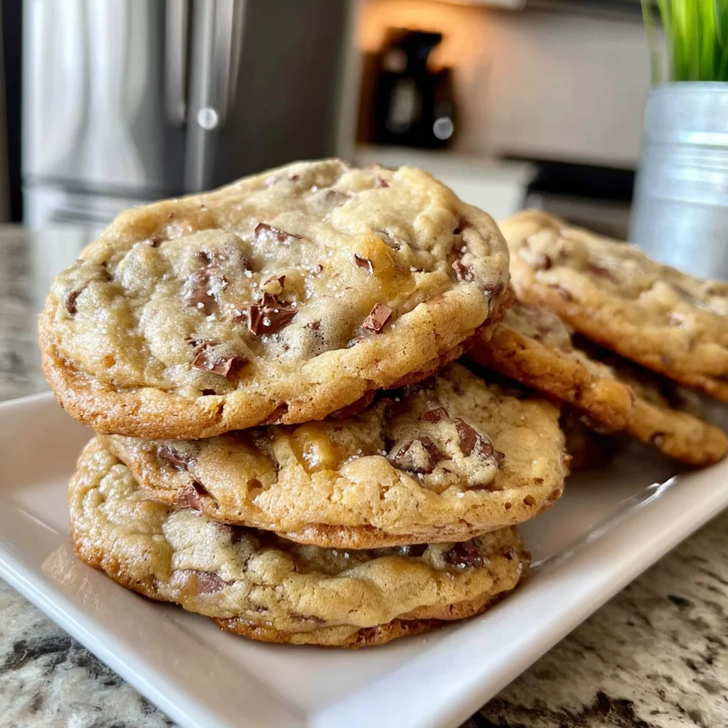 Ultra Thick Bakery Style Chocolate Chip Cookies – Crispy Edges, Gooey ...