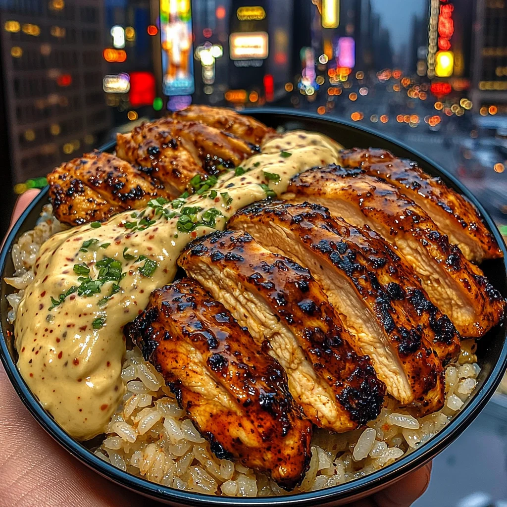 Sweet Chili Chicken Rice Bowls with Spicy Mayo - Lora Chef