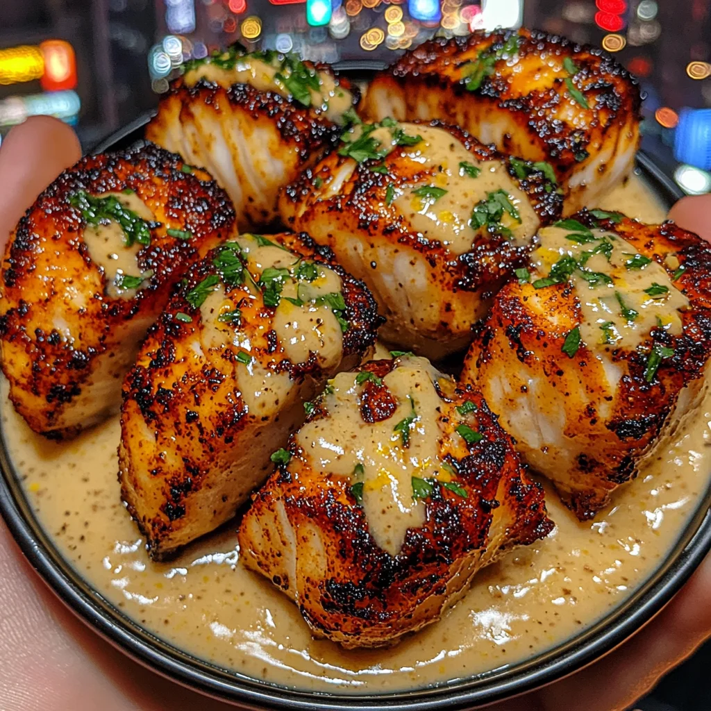 Smoky Garlic Haddock Bites with Zesty Lemon Sauce - Lora Chef