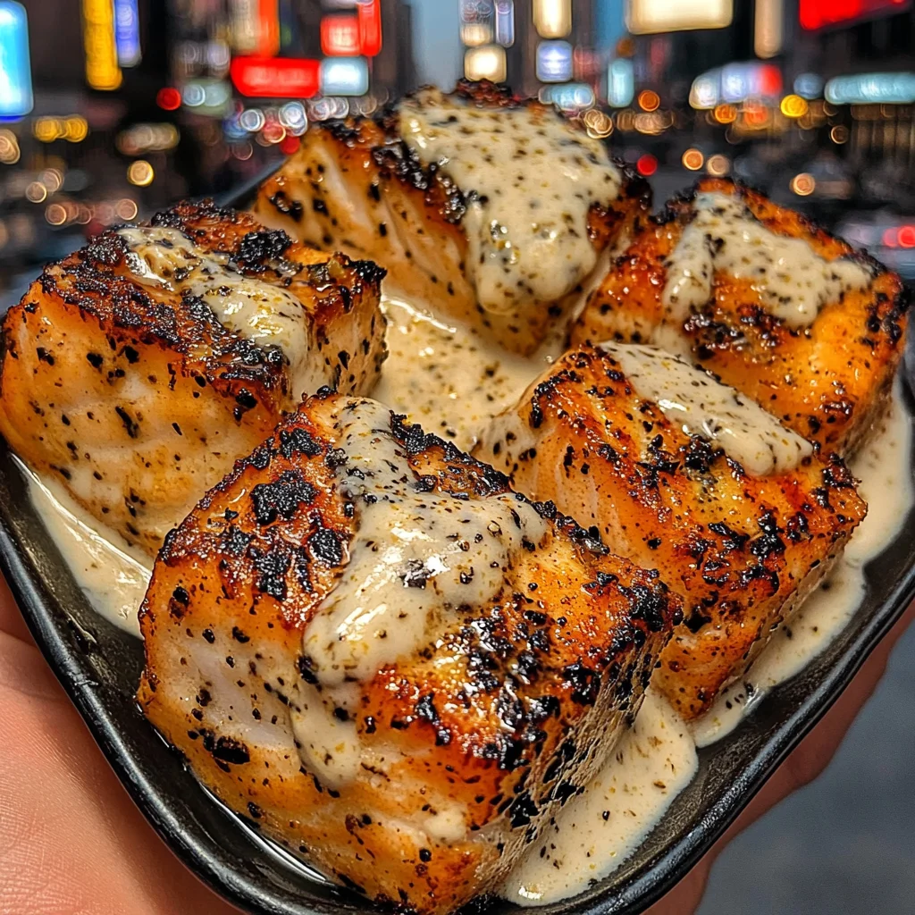 Zesty Citrus Fish Cubes with Yogurt Sauce - Lora Chef